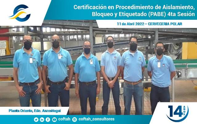 Re-Certificación En Procedimiento De Aislamiento, Bloqueo Y Etiquetado ...