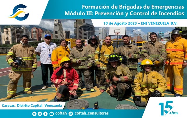 Formación De Brigadas De Emergencias – Módulo Prevención Y Control De Incendios En ENI VENEZUELA ...